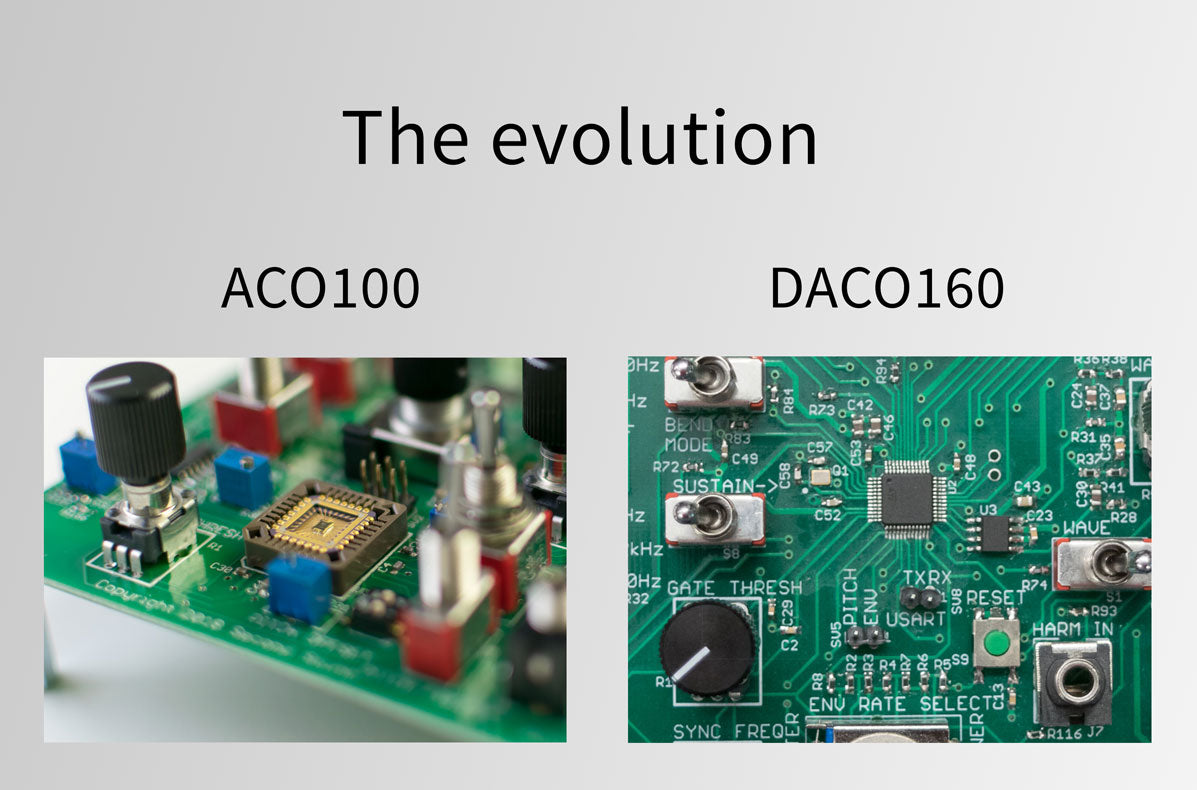 Why the ACO100 turned into the Digital ACO160 – sonicsmith